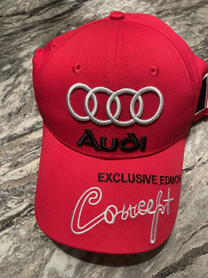 AUDI Racing Hat Cap RS Sport line Auto Baseball Cap Car Premium (only ...