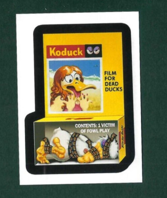 2007 Topps Wacky Packages Sticker Card #1 Koduck What's in the Box ...