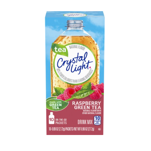Crystal Light Raspberry Green Tea 2.72g * 10EA | eBay