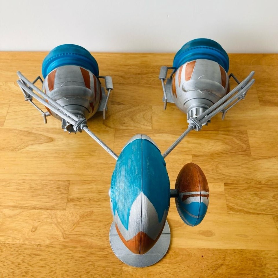 Elan Mak Podracer for 3.75 in (1:18) Figure Diorama (Painted) | eBay