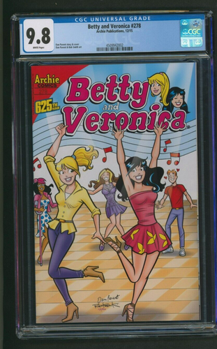 Betty and Veronica #278 Variant Parent Final Issue Archie Comics CGC 9. ...