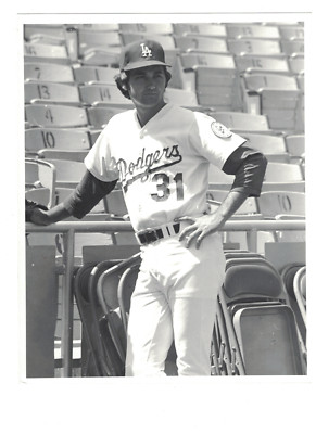 Doug Rau Los Angeles Dodgers 8x10 Vintage Baseball Photo RH3 | eBay