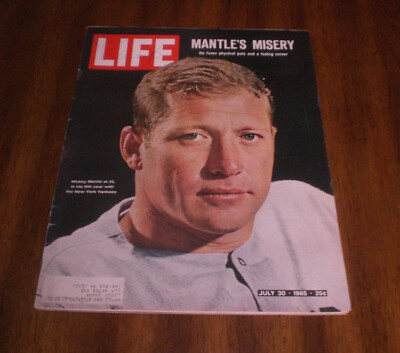 BASEBALL ORIGINAL LIFE MAGAZINES - YOUR CHOICE - $10.00 - MANTLE - YAZ ...