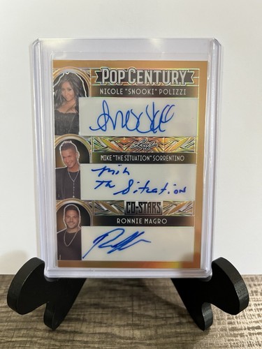 Leaf Pop Century Co-Stars Jersey Shore Six Autograph Holy Grail 1/1 ...