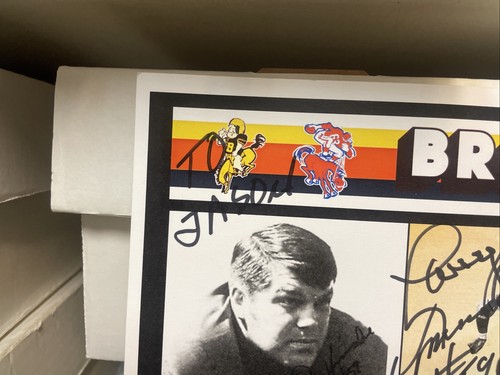 Larry Kaminski Autographed 8x10 Denver Broncos All Time Top 100 Team ...