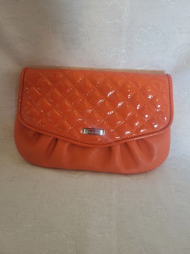 Grace Adele Orange Clutch Purse | eBay