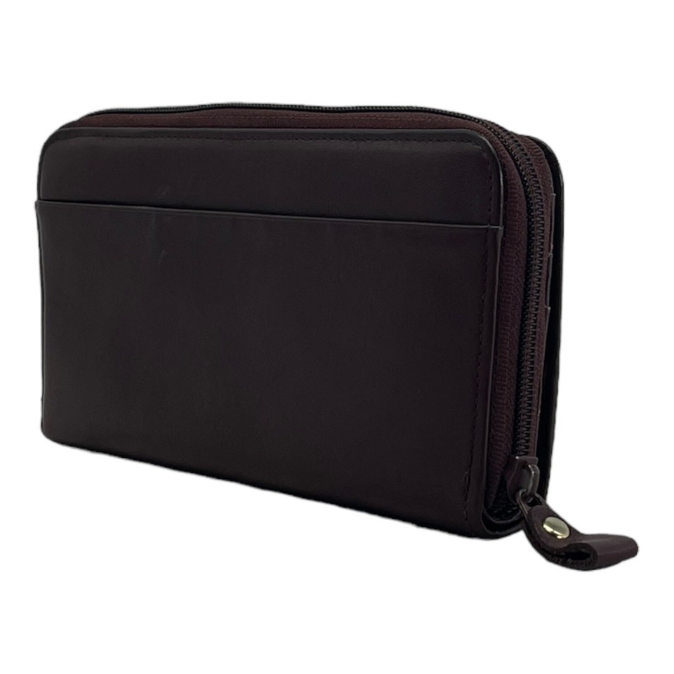 Vintage 80s 90s ETIENNE AIGNER Large Leather Full Sized Wallet ...