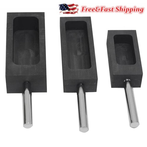 Graphite Ingot Mold Crucible Mould for Melting Casting Gold Silver ...