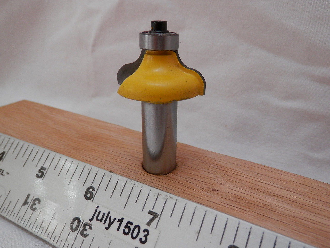 (1) NEW 1-1/4" OD Ogee Fillet 1/4 R Carbide Tipped Router Bit Bearing ...