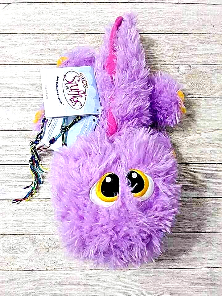 Stuffies Baby Stomper Plush w/Friendship Bracelets Dinosaur Magnetic ...