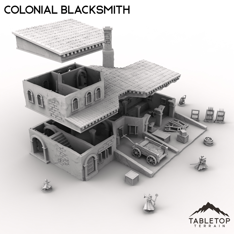Colonial Blacksmith - Fantasy DND Dungeons and Dragons | eBay
