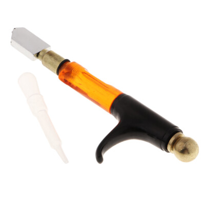 Professional Glass Cutter Oil Lubricated Precision Glass Cutting Tool 2 ...