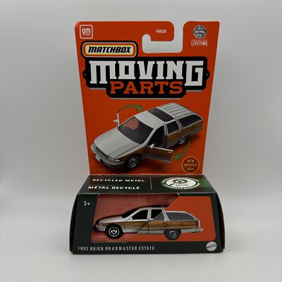 Matchbox 2024 1992 Buick Roadmaster Estate White Moving Parts HVM86 | eBay