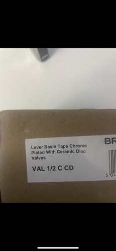 Bristan VAL2 1/2 C CD Lever Basin Sink Taps with Ceramic Disk Valves ...