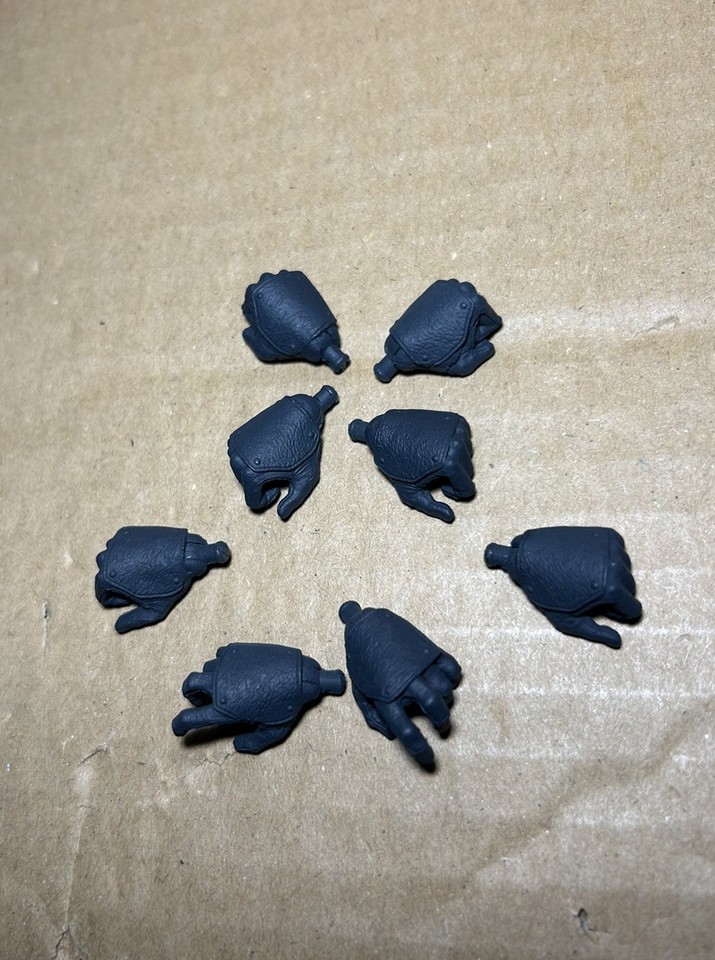 Mythic Legions Blue Grey Leather Hands (Pop & Swap) | eBay UK