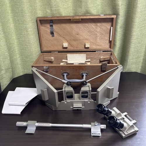 TOPCON Reflecting Stereoscope with Case Microscope Sold AS-IS for parts ...