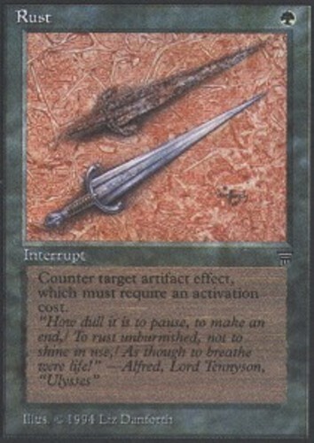 MTG magic cards 2x Rust Legends Light Play, English | eBay