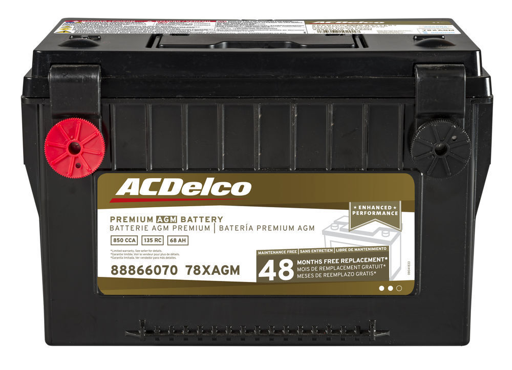 Vehicle Battery-48 Month Warranty Premium AGM fits 01-03 Chevrolet ...