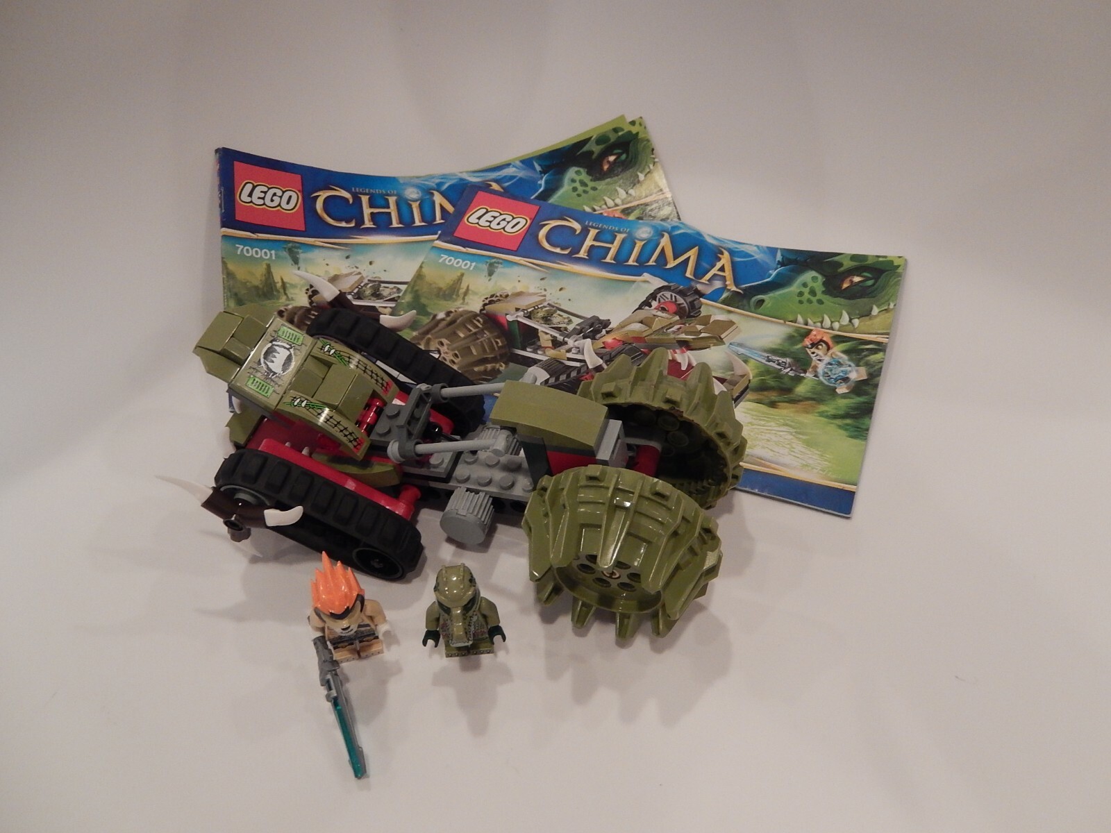 Lego 70001 Crawley's Claw Ripper Legends of Chima 100% Complete #1 | eBay