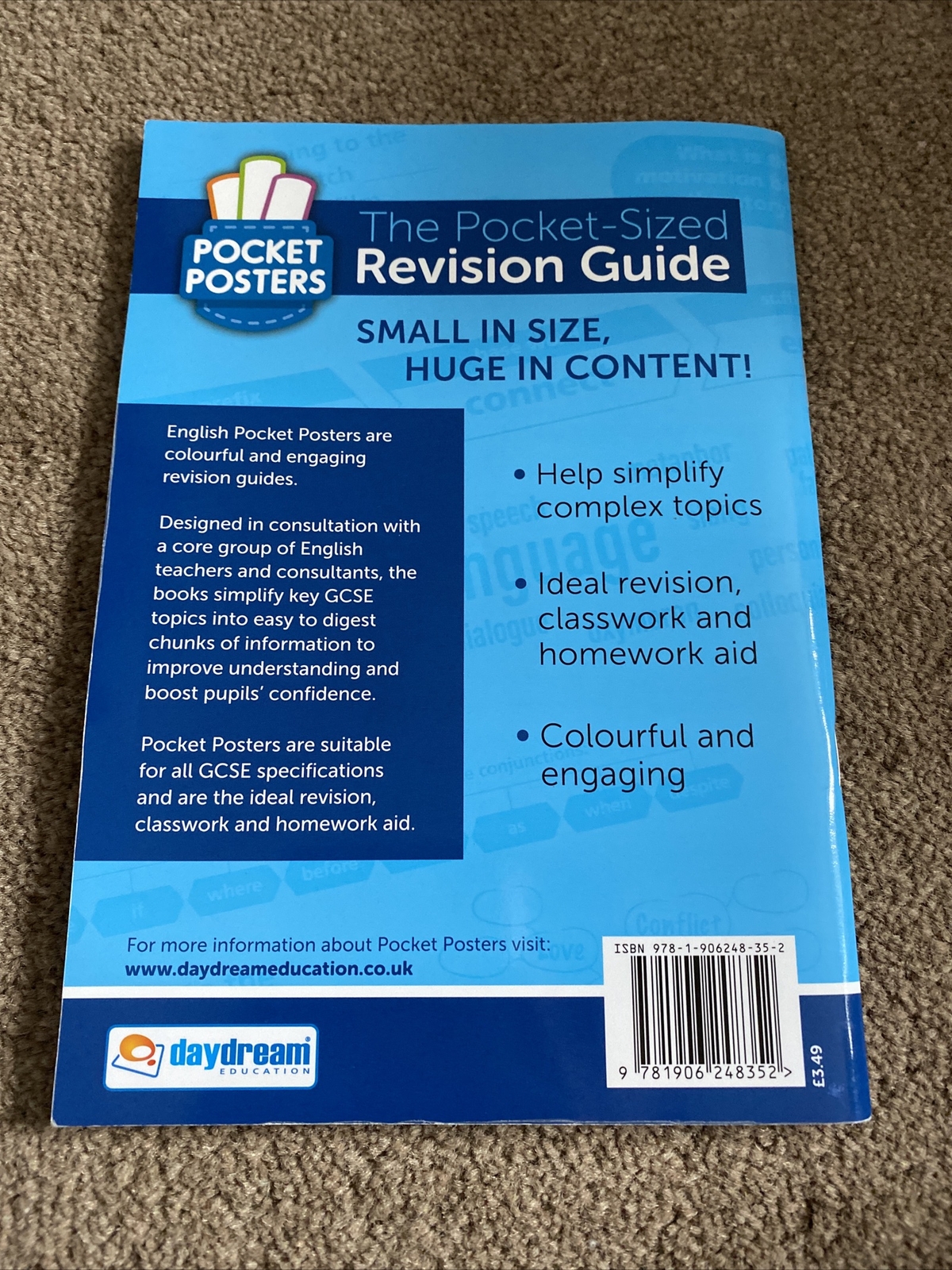GCSE English Pocket Poster Revision Guide | 9-1 Specification ...