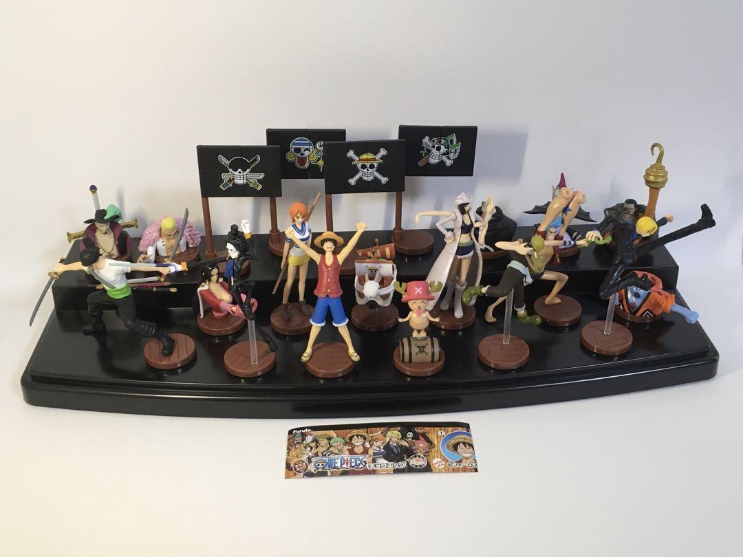 ONE PIECE Mini Figure Anime Manga Goods lot of 16 Set sale Luffy Sanji ...