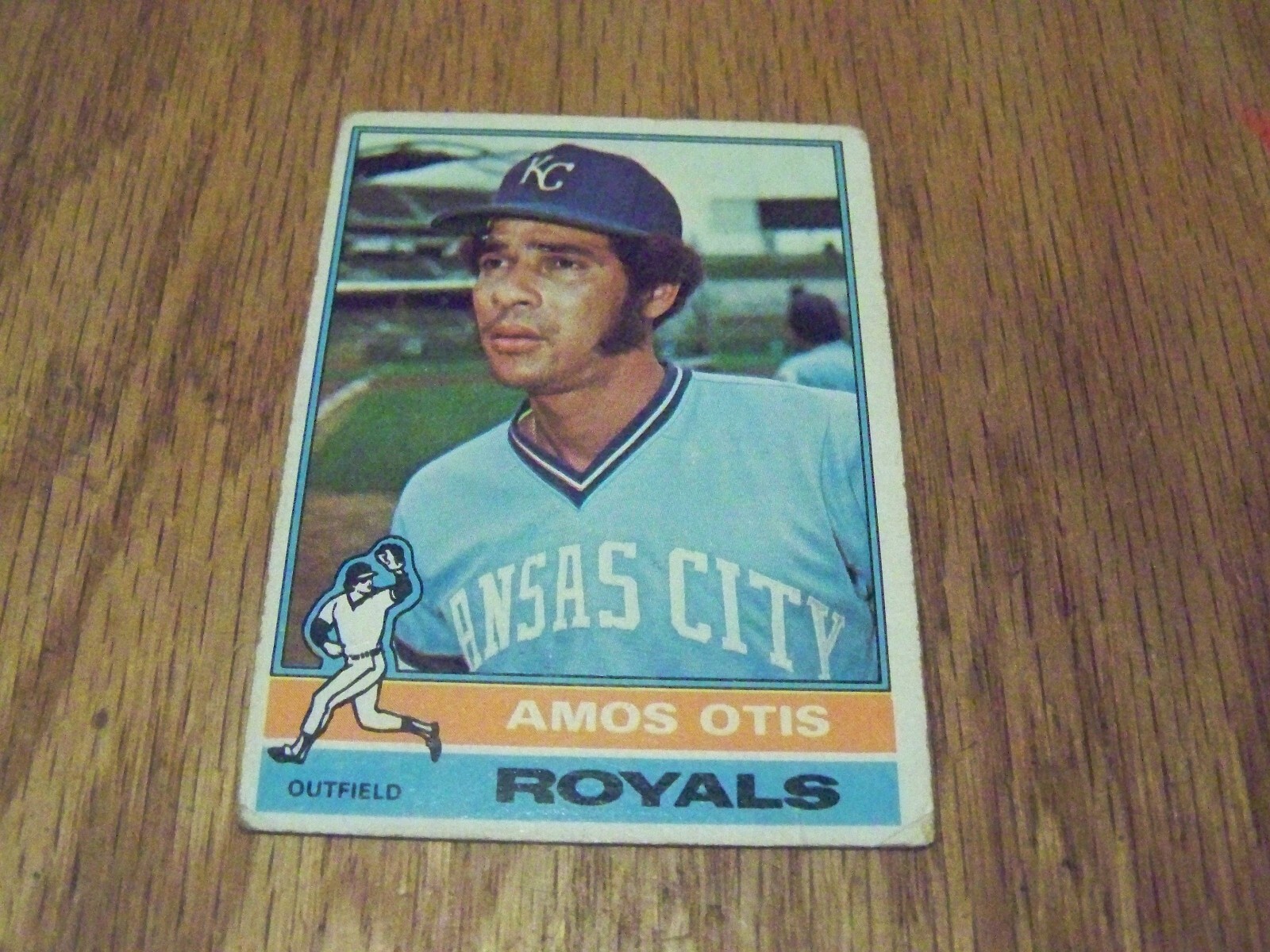 AMOS OTIS 1976 TOPPS BASEBALL CARD #510 | eBay