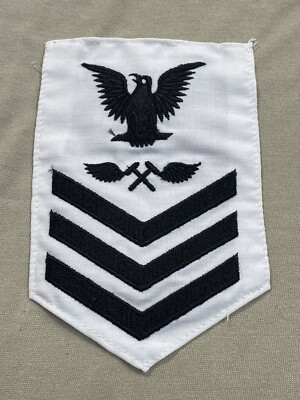 Navy Petty Officer AM1 AM2 AM3 Aviation Structural Mechanic Rate Patch ...