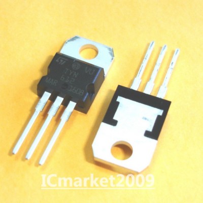 10 PCS TYN612 TO-220 TYN 612 Thyristors (12A SCRs) Transistor | eBay
