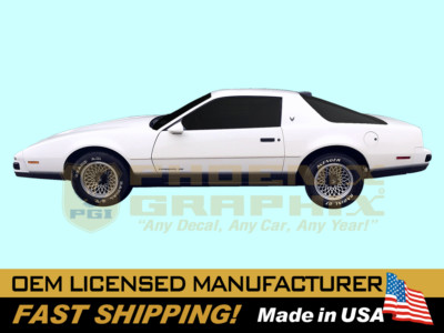 1985 1986 Firebird S/E Special Edition Second Gen Decals Stripes Kit | eBay