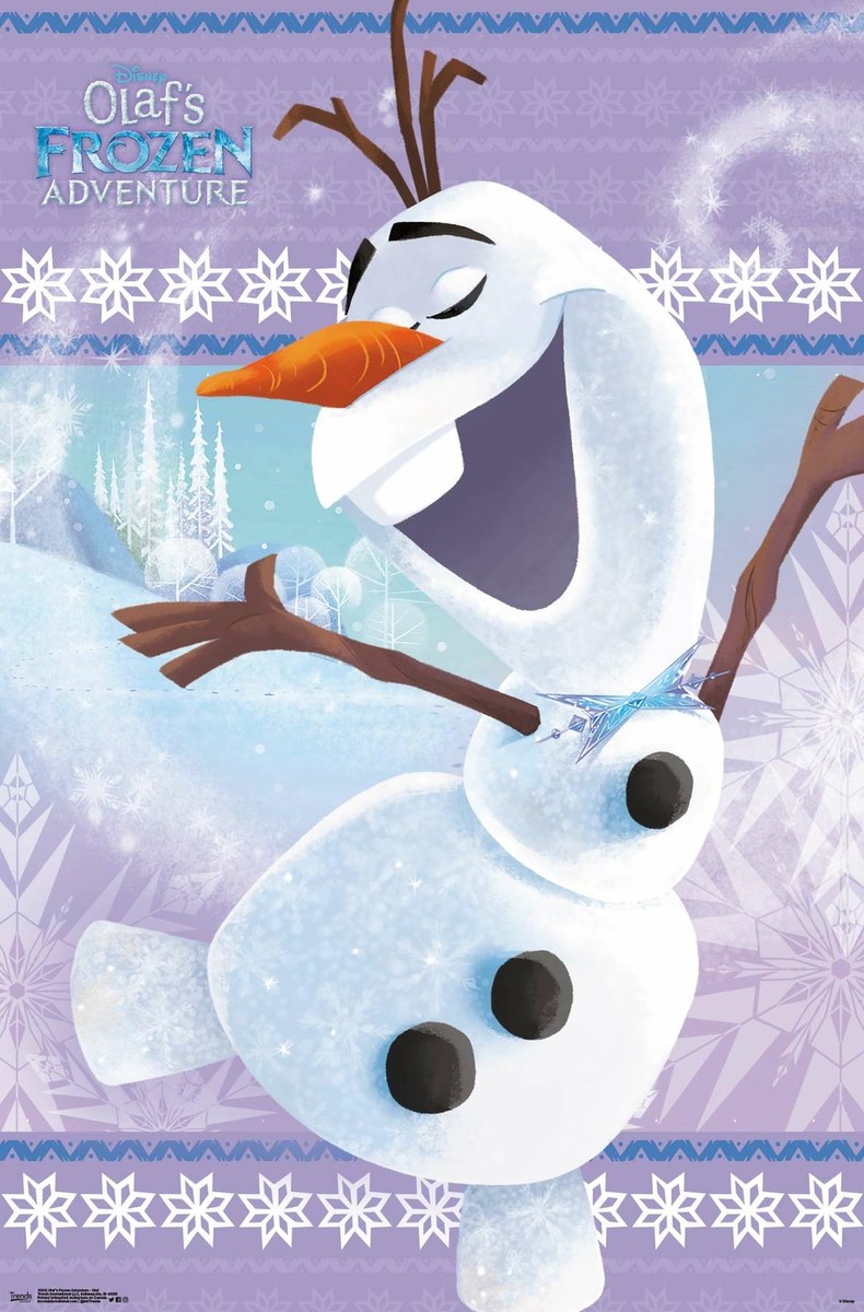 Disney Bevroren Poster Olaf
