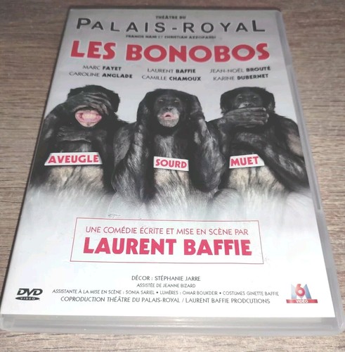 * DVD LES BONOBOS THÉÂTRE DU PALAIS ROYAL LAURENT BAFFIE | eBay