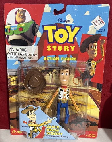 Toy Story Woody Quick Draw Action Figure Toy Thinkway Pixar Disney USA ...
