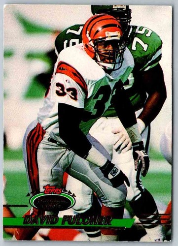 1991 Topps Stadium Club Football David Fulcher #219 Football Card | eBay