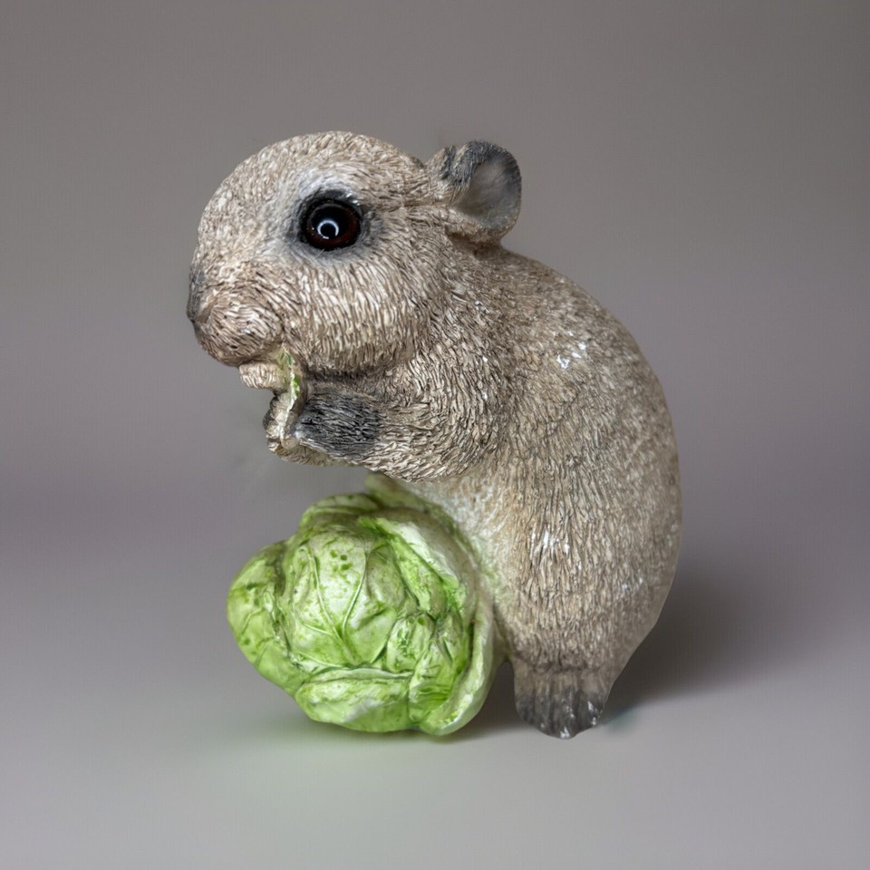 VINTAGE STONE CRITTERS SUPER CUTE BUNNY RABBIT MARBLE EYES | eBay