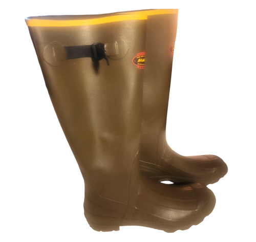 LaCrosse 18" Grange Boots Men's Size 12 Rubber OD Green Hunting Work | eBay