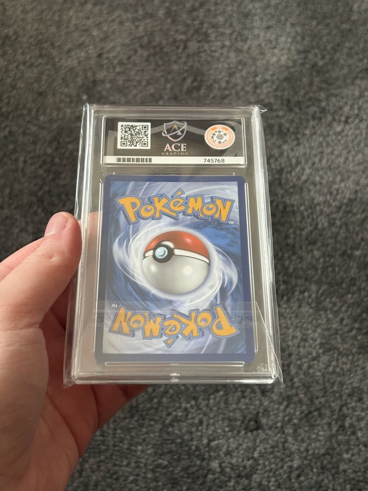 Pokemon Destined Rivals Team Rockets Mewtwo EX 231/182 ACE 10 Perfect ...