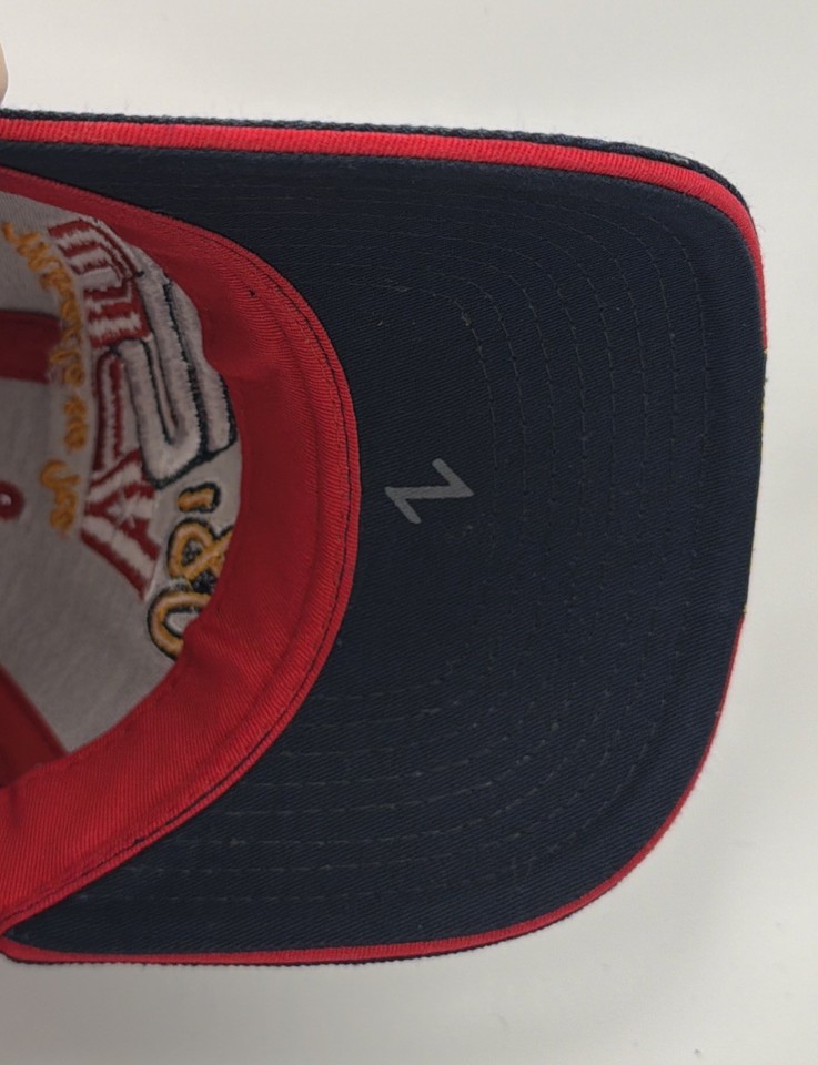 1980 Miracle on Ice USA Hockey Hat Zephyr Blue Adjustable Team USA ...