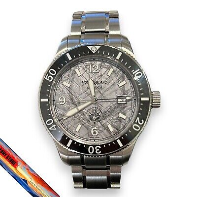 Montblanc 1858 Iced Sea Automatic Date MB130793 Silver Dial Montblanc 1858 Iced Sea Automatic Date MB130793 Silver Dial