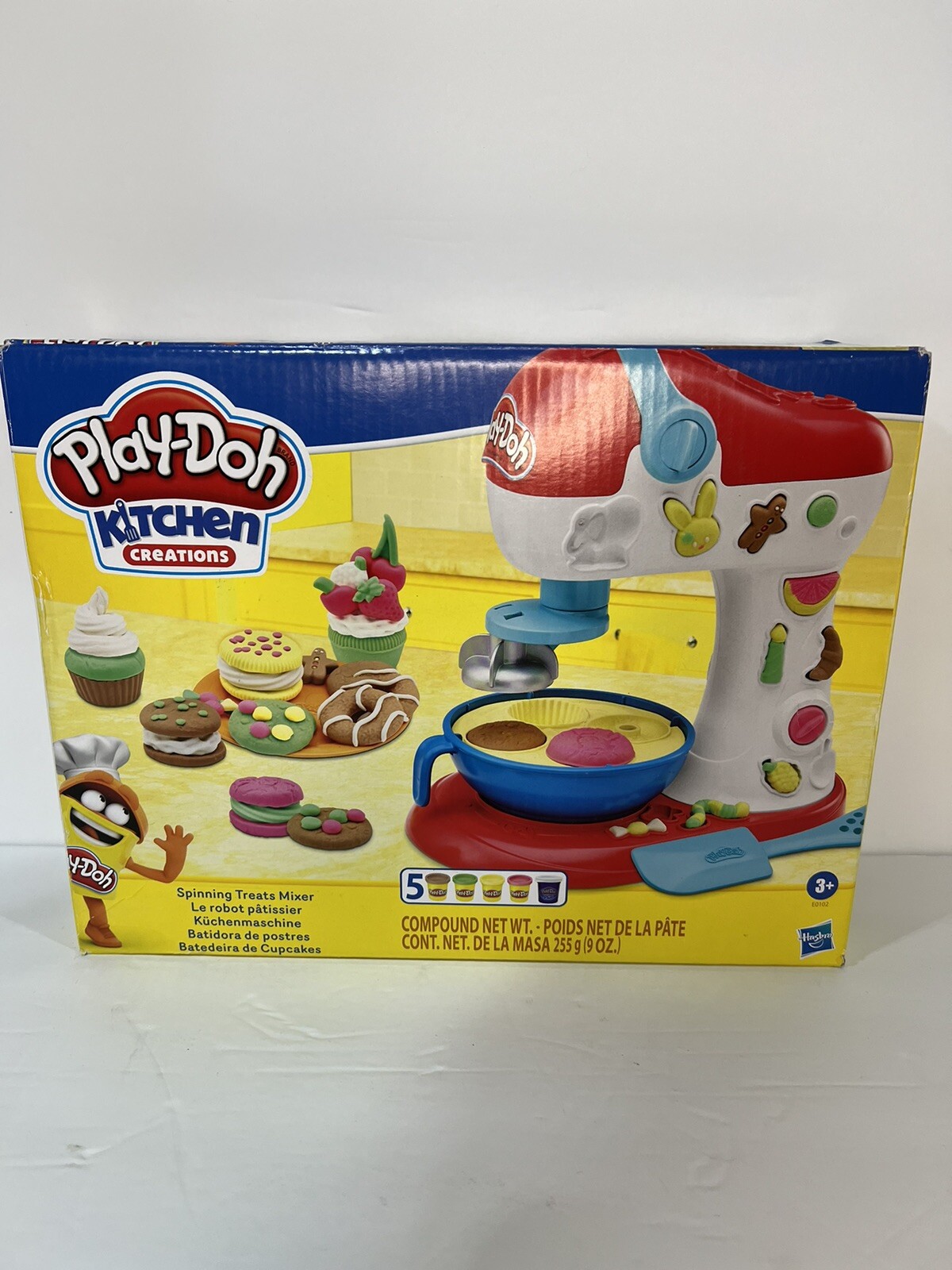 Play-Doh Kitchen Creations Spinning Treats Mixer /5 Cans of doh | eBay