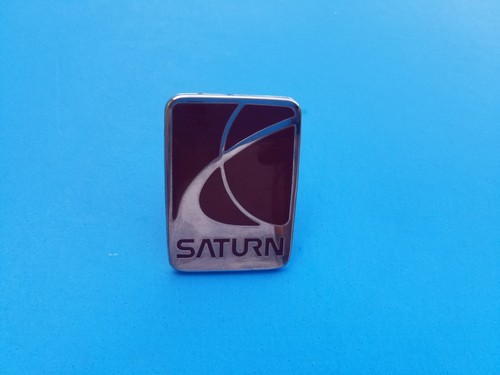 91-02 SATURN SC1 SC2 SL SL1 SL2 SW1 SW2 FRONT BUMPER EMBLEM LOGO OEM ...