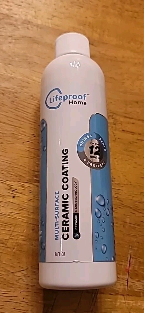 Lifeproof Home Ceramic Coating 8oz Refill *NEW SEALED** NO PUMP SPRAYER ...