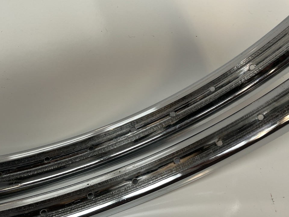 Early Schwinn 36 Hole S-2 Center Stamp 24" Rims Pair - Very Good | eBay