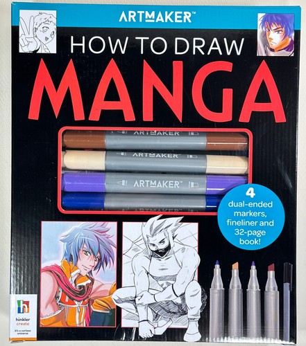 Art Maker Essentials: How to Draw Manga Kit by Ruth Keattch. Brand New ...