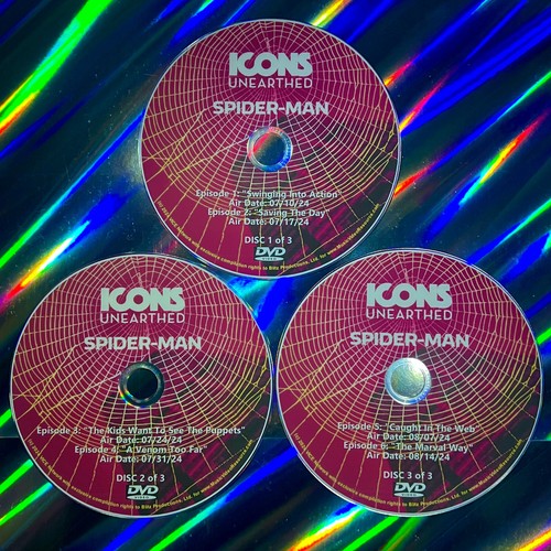 Icons Unearthed: SPIDER-MAN 3 DVD Set (2024 Docu-Series ALL 6 Eps ...