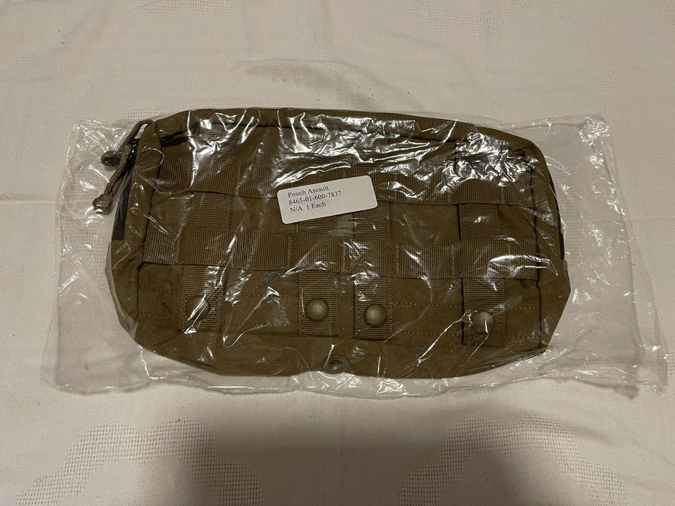 New Eagle/ Propper Ind. USMC FILBE Assault Pouch Coyote Brown MOLLE CIF ...