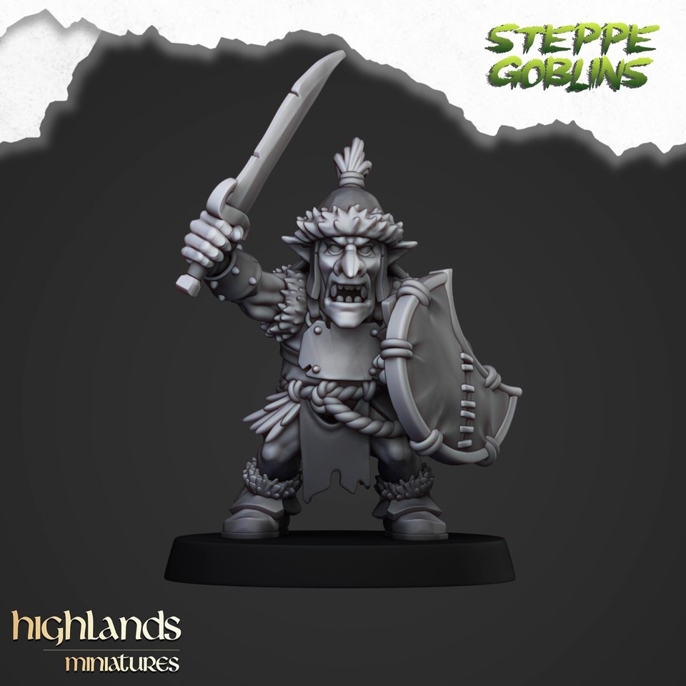 10 Steppe Goblins - Highlands Miniatures 28mm | eBay