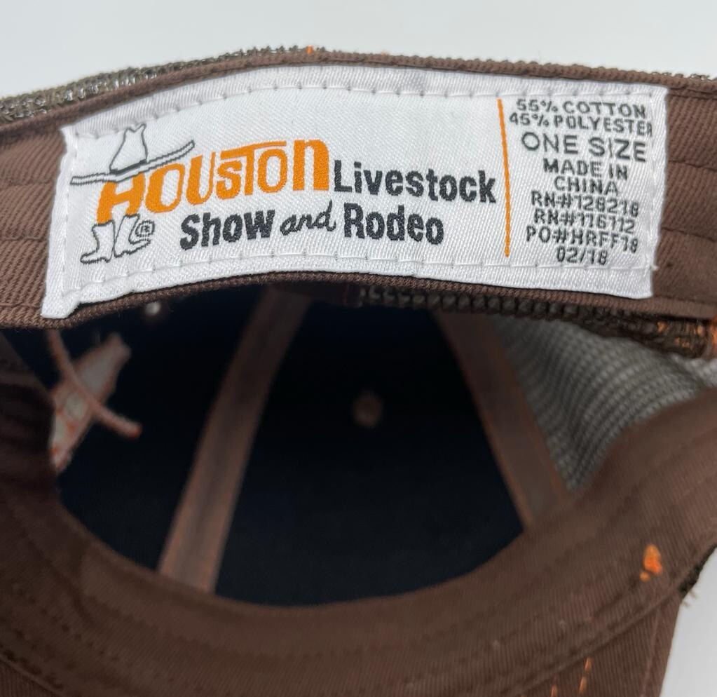 Houston Livestock Show And Rodeo 2018 Cap Hat Trucker Snapback ...