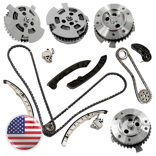 Timing Chain Kit Camshaft VVT For Land Rover Jaguar F-Pace XJ XE Range ...