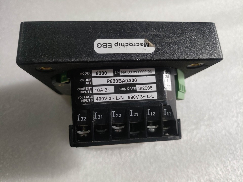 Power Measurement ION6200 P620BA0A00 Lost power unit Moudle | eBay