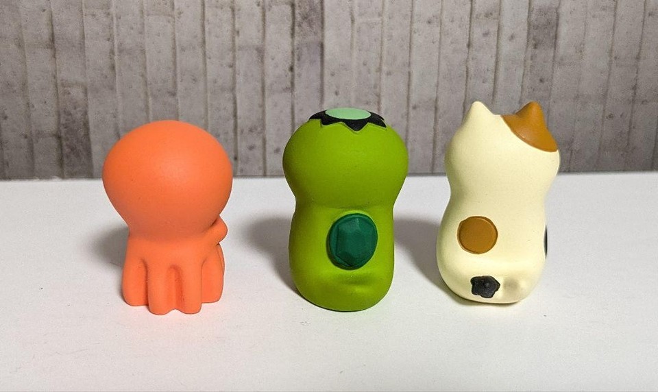 DECOLE Concombre Figure Ghost Kappa/Cat/Octopus Rice Ball set of 3 ...